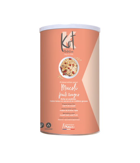 Muesli fruits rouges